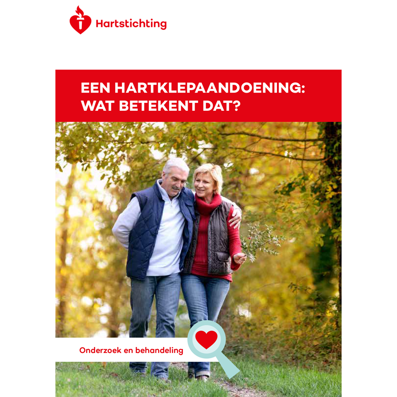Brochure Een hartklepaandoening – Hartstichting
